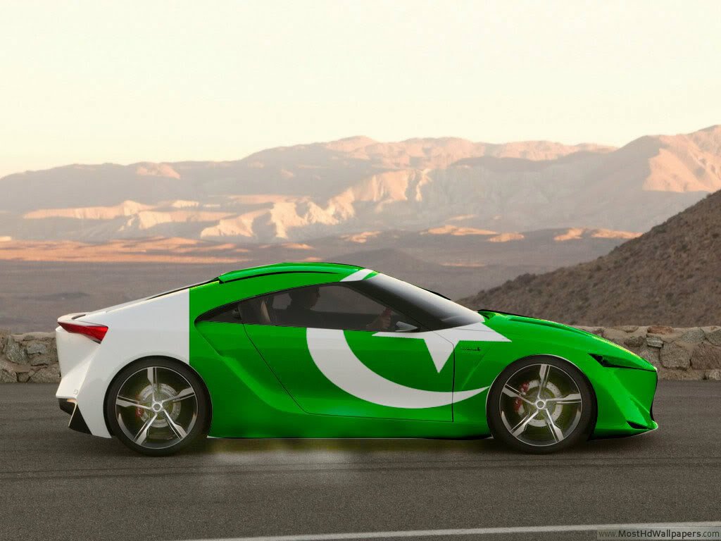 Pakistan Independence Day - Cars Wallpapers