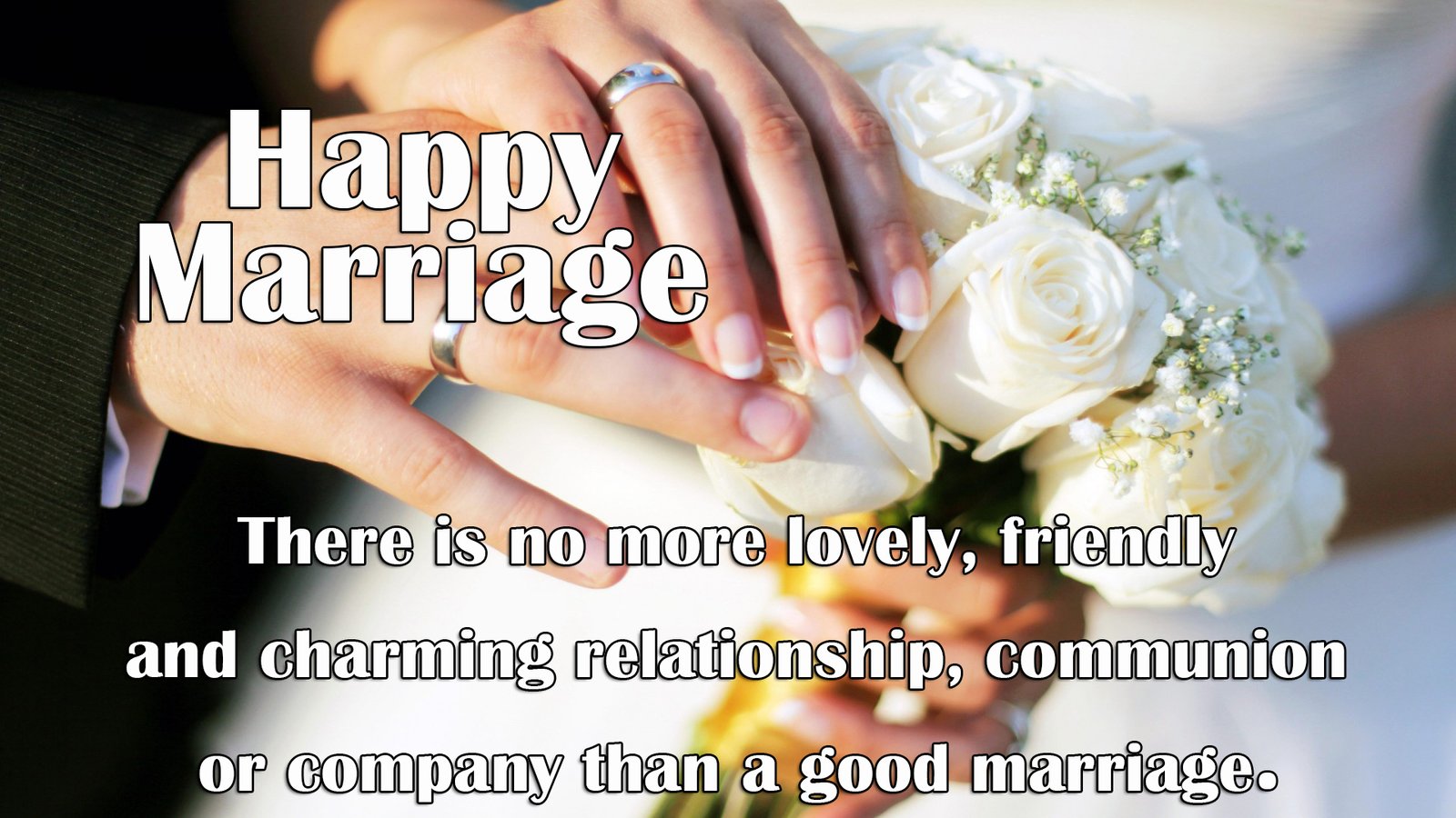 Happy Marriage Wishes Wallpaper
