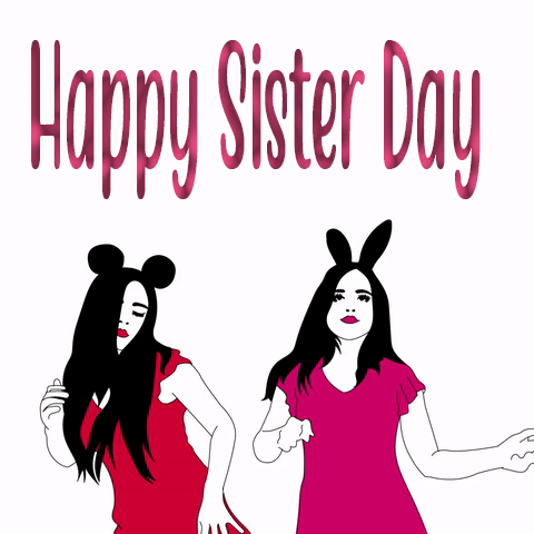 Best Sister Day GIFs Image With Quotes
