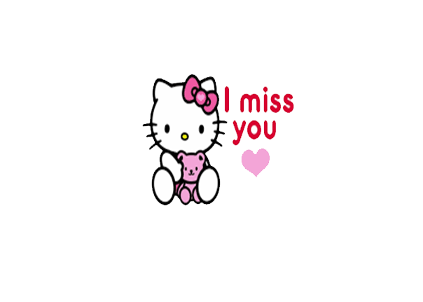 Hello Kitty I Miss You By Images