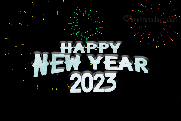 50+ Happy New Year 2023 GIF, Animation & Images With Wishes